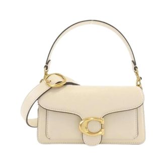Coach Pre-owned Tabby Leder Schultertasche - - Pre-owned - Damen - Beige - ONE SIZE