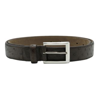 Moorer Eleganter Lederg&uuml;rtel - - Accessories - Herren - Braun - 95 CM