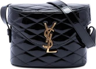 Saint Laurent Sac bandouli&egrave;re June Box Pre-owned - Femme - Pre-owned - Noir - Taille: ONE Size