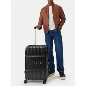 Mexx Mittlerer Koffer MEXX CEO-MEXX-039-M-BLACK Schwarz