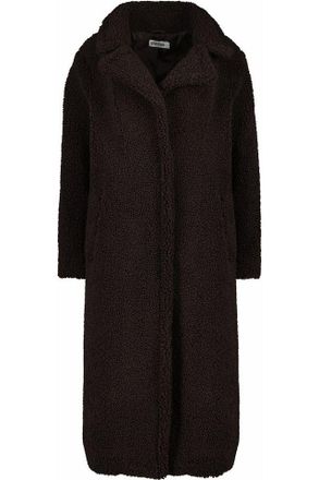 Alife And Kickin Winterjacke Damen HariAK A Winterjacke, Jacke Kuscheliger langer Teddy Wintermantel in l&auml;ssiger Schnittform