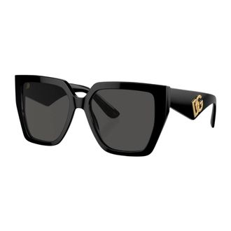 Dolce & Gabbana Femme, Accessoires, Noir, Taille: 55 MM Dg4438 Lunettes de soleil
