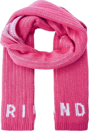 John Richmond Femme, Accessoires, Rose, Taille: ONE Size Wool Scarf with Logo