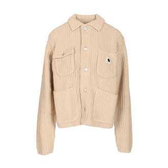 Carhartt Work in Progress Damen, Strickwaren, Beige, LGr&ouml;&szlig;e