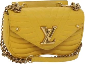 Louis Vuitton Pre-owned Cuir sacs-louis-vuitton - Femme - Pre-owned - Jaune - Taille: ONE Size