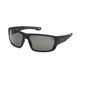 Timberland Rechteckige Sonnenbrille - - Accessories - Herren - Schwarzk - 64 MM