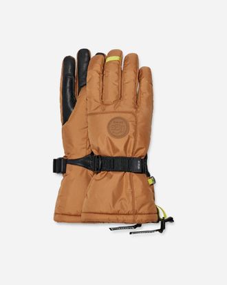 UGG Shasta Gauntlet Handschuhe f&uuml;r Herren in Brown, Gr&ouml;&szlig;e Recycelte Materialien/Wasserabweisend
