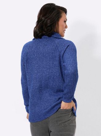 Witt Strickpullover Troyer Langarm Ripp
