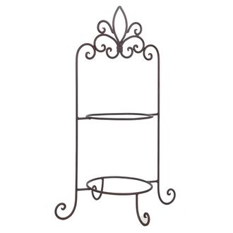 Clayre & Eef W40091 Teller Etagere 38x30.5x57 cm