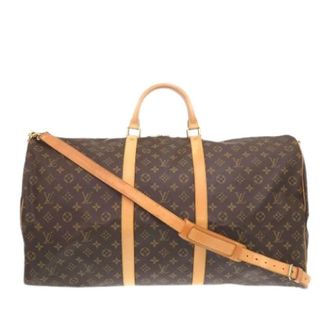 Louis Vuitton unisex, Pre-owned, Brun, Taille: ONE Size Pre-owned Keepall Bandouliere 60