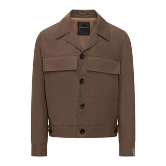 Gabriele Pasini Jacke mit aufgesetzten Taschen - - Jackets - Herren - Braun - L