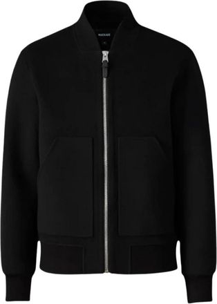 Mackage Handgefertigte Aviatorjacke aus Wolle - - Jackets - Herren - Schwarzk - XL