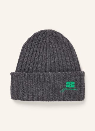 Ganni M&uuml;tze grau