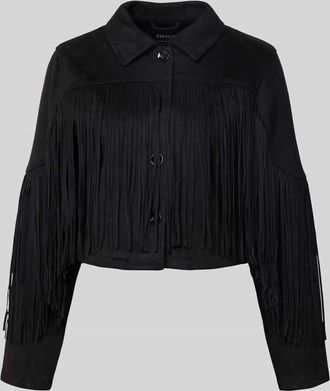 Only Jacke in Lederoptik mit langen Fransen Modell DIANE LIFE