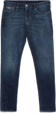Emporio Armani Homme, Jeans, Bleu, Taille: W38 Jean Pantalons Slim Fit