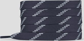 Alexander Smith Blue flat lace with white stripes for women