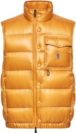 Moncler Moncler Uychi Packable Down Gilet, Men, Yellow, Size: 1