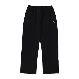 Marine Serre Pantalon de surv&ecirc;tement imprim&eacute; lune - Homme - Pantalons - Noir - Taille: M