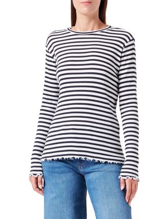 Vila VITHESSA O-Neck L/S TOP - NOOS
