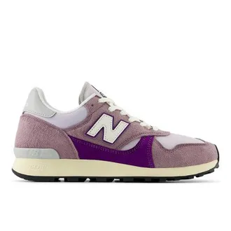 New Balance Unisexe 475 en Mauve, Cuir, Taille 38.5 Large