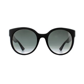 Gucci Lunettes De Soleil Gucci GG0035S 001 D&eacute;grad&eacute; Gris Noir