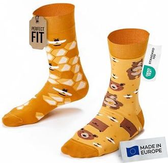 Many Mornings Chaussettes unisexes pour homme et femme - Chaussettes amusantes en coton avec motif chat - Cadeaux amusants pour les amoureux des chats, multicolore,