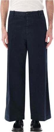 Nine In The Morning Homme, Pantalons, Bleu, Taille: M Pantalon Chino Thiago
