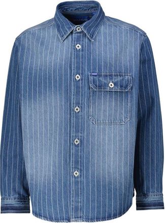 HUGO BOSS Herren Jeanshemd EBOLT Oversized Fit