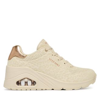 Skechers Sneakers Skechers Uno Wedge - Safari Daze 177521/OFWT Beige