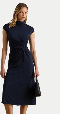 Lauren Ralph Lauren Coctailkleid 200P03732001 Dunkelblau Slim Fit