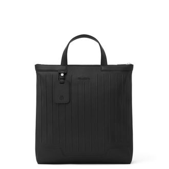 Rimowa Never Still - Leder Totebag mit Rei&szlig;verschluss in Schwarz