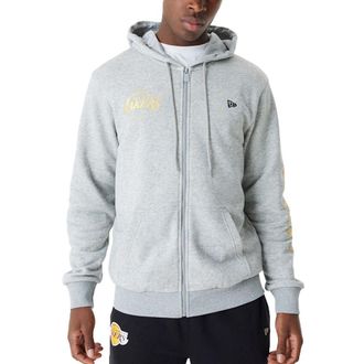 New Era NBA Zip Hoody - METALLIC Los Angeles Lakers - M