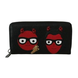 Dolce & Gabbana Pre-owned Cuir petite-maroquinerie - Femme - Pre-owned - Rouge - Taille: ONE Size