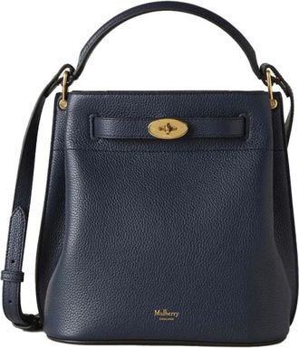 Mulberry Kleine Classic Grain Bucket Bag - - Bags - Damen - Blau - ONE SIZE