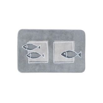 Spirella 1008197 Badteppich Andros Grey 55x65 cm