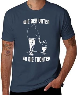 Generic T-shirt Wie Der Vater So Die Tochter M&auml;nner und Herren | Freundschaft Papa Kind Vatertag Familie, Style marine, L