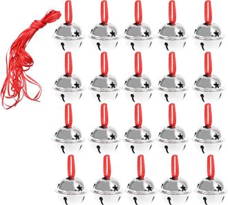 Valiclud H&auml;ngeglocken F&uuml;r Weihnachten DIY-Glocken Und Gl&ouml;ckchen Zubeh&ouml;r Handgefertigte Weihnachtsglocken Als Wandbeh&auml;nge Und Ornamente F&uuml;r Partydekoration