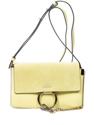 Chlo&eacute; sac port&eacute; &eacute;paule en daim - Jaune