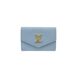 Louis Vuitton Portefeuille en cuir vintage Pre-owned - Femme - Pre-owned - Bleu - Taille: ONE Size