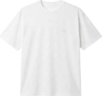Yohji Yamamoto T-shirt classique &agrave; manches courtes - Femme - Tops - Blanc - Taille: 44 FR