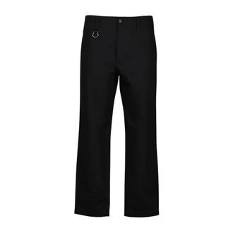 Moncler Straight Cut Chino Hose - - Trousers - Herren - Schwarzk - M
