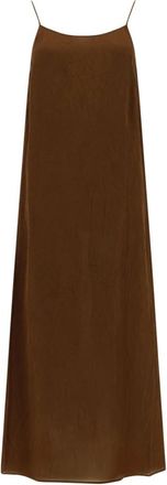 Uma Wang UMA Wang, Femme, Robes, Brun, Taille: 40 FR Anaya Dress