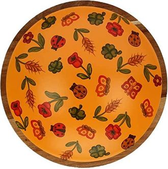 Thun Schüssel aus Akazienholz in Maxi-Größe, Linie Estate Fantastica, Ø 28 cm; 8 cm h