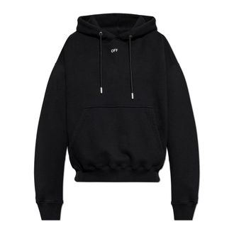 Off-white Hoodie - - Sweatshirts & Hoodies - Herren - Schwarzk - XS
