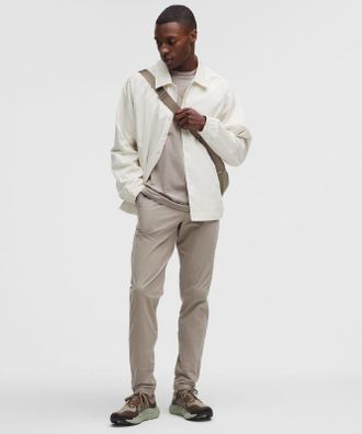 lululemon ABC Chinohose im Slim Fit Warpstreme für Männer - 86 cm - Khaki - Größe 30