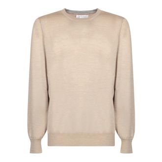 Brunello Cucinelli Herren, Strickwaren, Braun, 4XLGr&ouml;&szlig;e