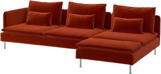 IKEA S&Ouml;DERHAMN 4er-Sofa mit R&eacute;camiere