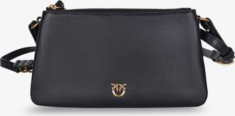 Pinko Baby Love Bag One Slouchy leather crossbody bag - PINKO - gender_Woman