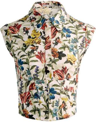 Alice & Olivia Hemd - Creme