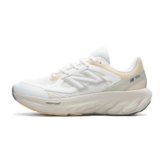 New Balance Femme, Chaussures, Blanc, Taille: 38 1/2 EU Baskets R&eacute;tro Blancs avec Confort Moderne